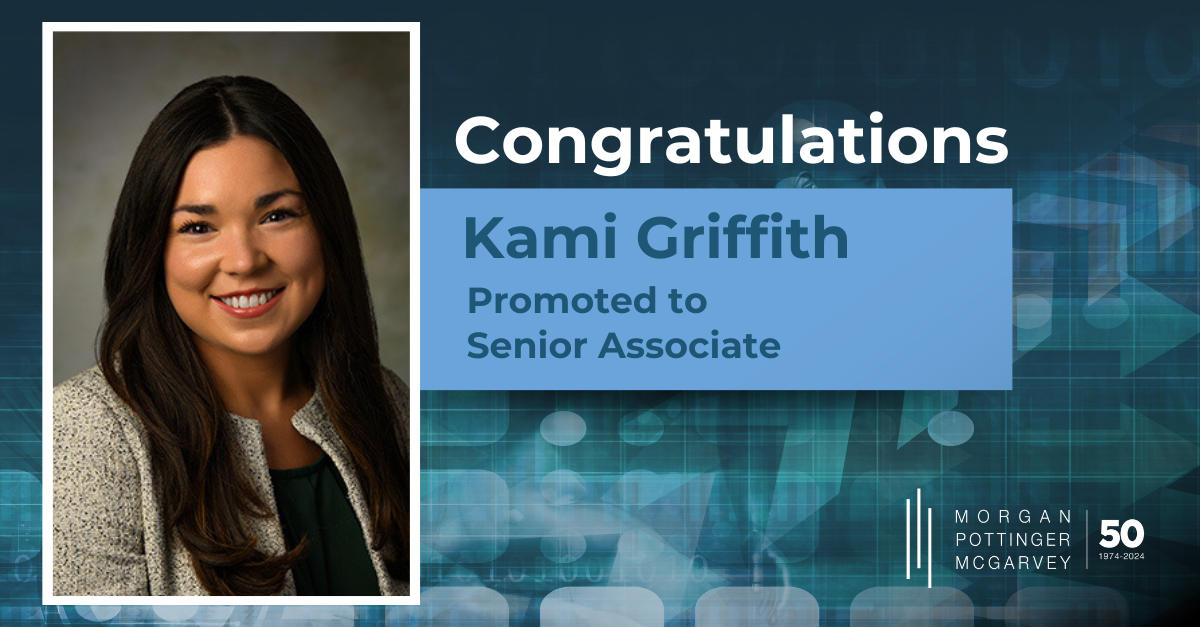 Morgan Pottinger McGarvey promotes Kami Griffith to Senior Associate